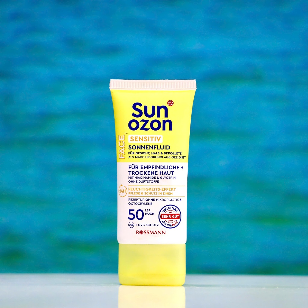 Sun Ozone Sensitiv SPF 50 facial sunscreen for sensitive skin – No ...
