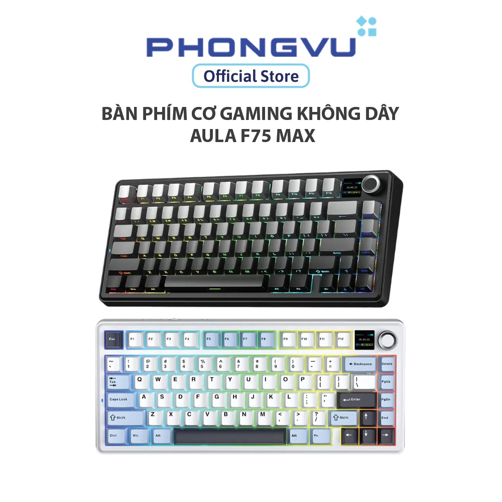 AULA F75 MAX Wireless Mechanical Gaming Keyboard - | Shopee Singapore