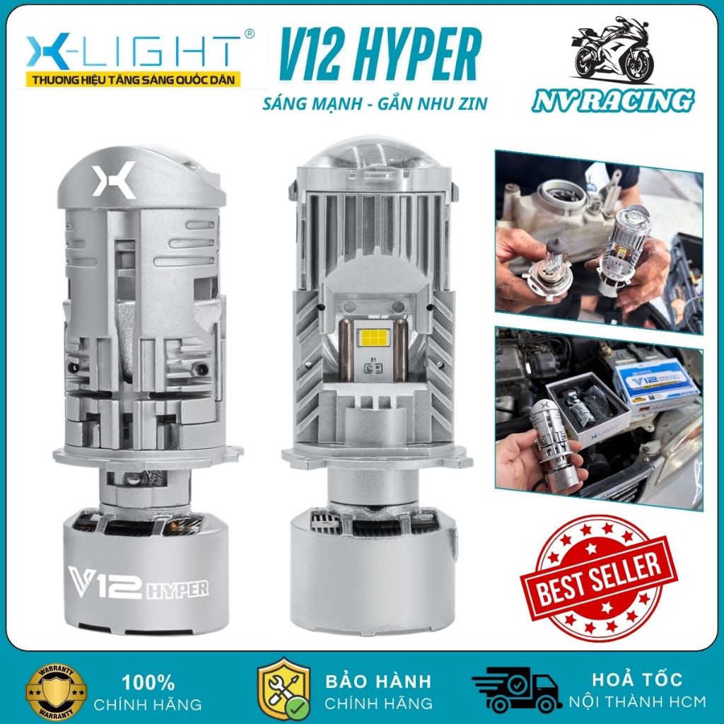 X-LIGHT V12 Hyper X-LIGHT V12 HYPER Led Headlight 50W Power Genuine ...