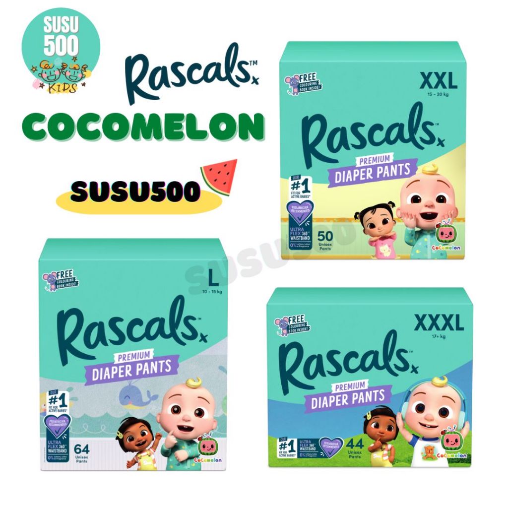 [HCM] Rascal + Friends Cocomelon diapers/diapers cartoon version size ...