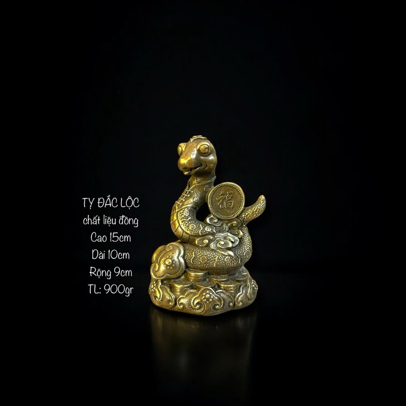 Snake sitting in Gold - Snake Dac Loc - Tam Hap Snake Rooster Ox ...