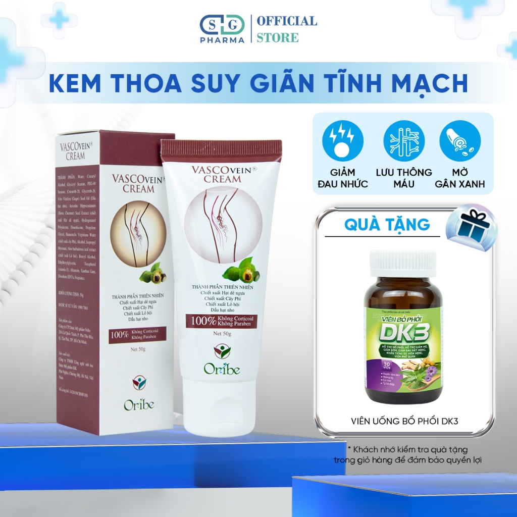 Vascovein Cream - Cream for varicose veins in the legs, helps reduce ...