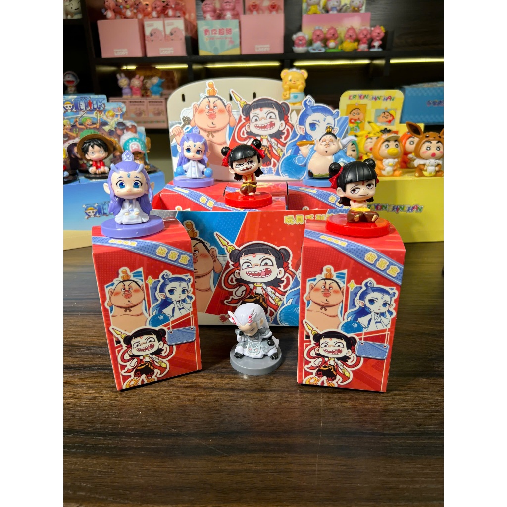 Blindbox blind box of classic Na Tra cartoon character in the legend ...