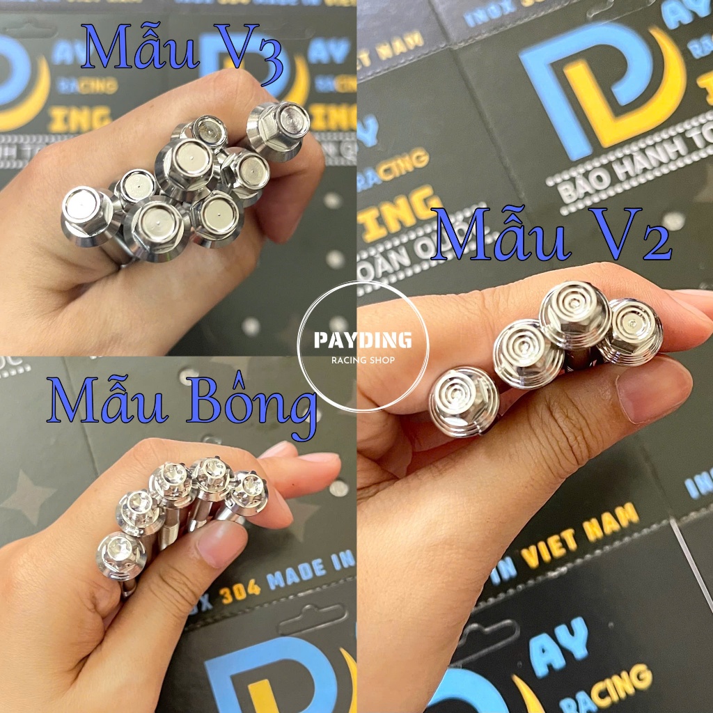 304 Stainless Steel Cylinder Screw Thai Model V2, Thai V3, Cotton Model ...