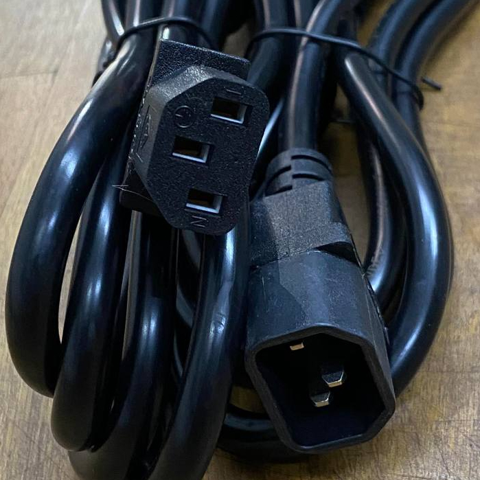 Power cord C13-C14 server P/N: 142263-008, P/N 0T736H, original for HP ...