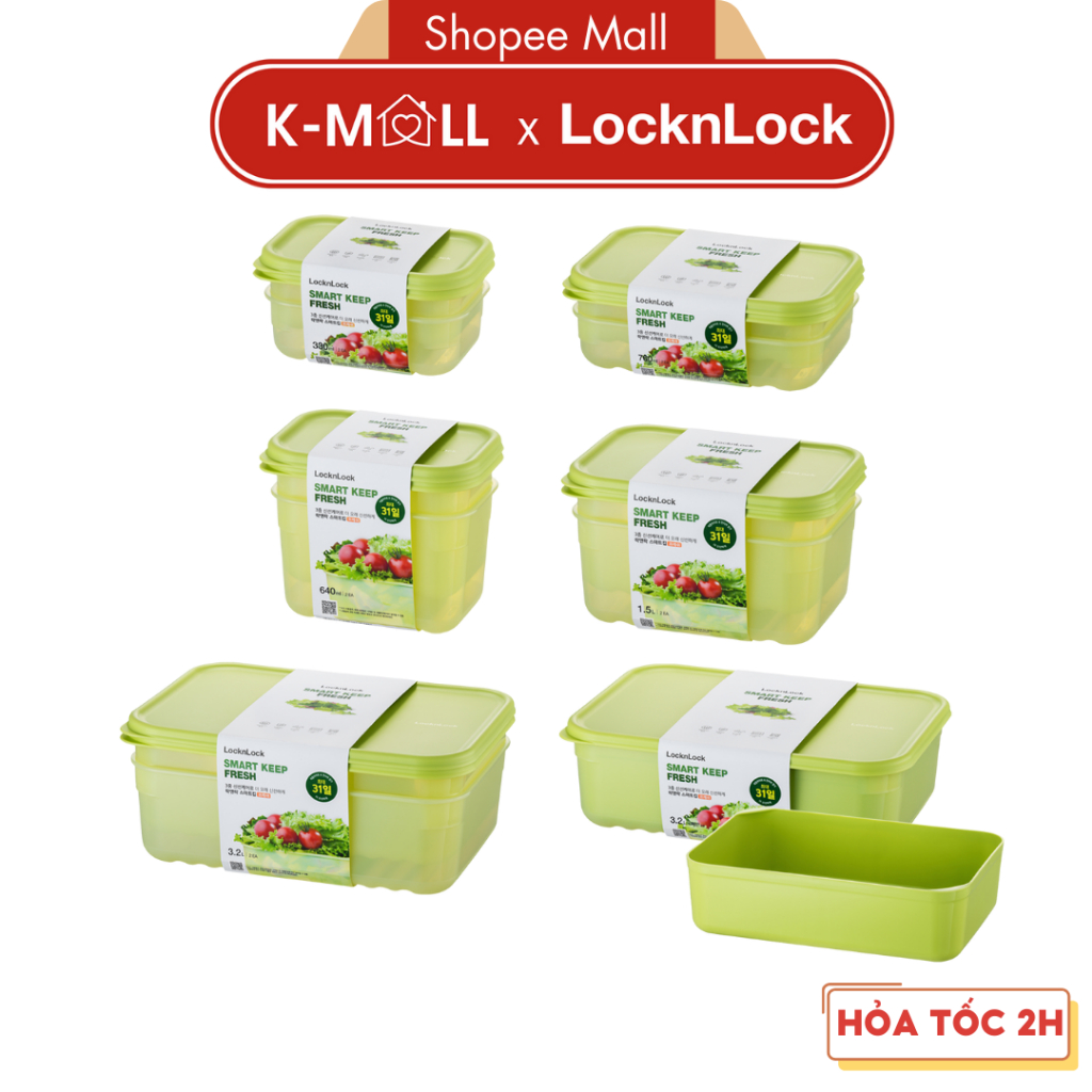 LocknLock Smart Keep Fresh food container keeps Fresh for up to 31 days ...