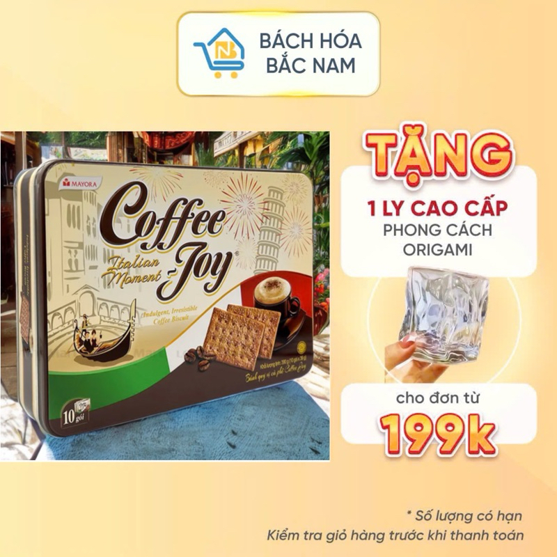 Mayora Coffee-Joy Cookies 390g iron box (with free paper bag) | Shopee ...