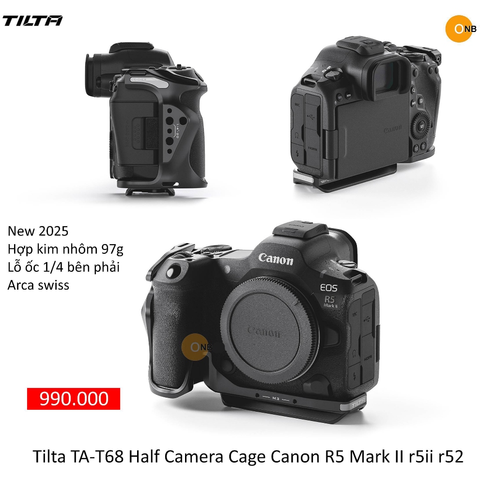 Tilta TA-T68 Half Cage Canon EOS R5 Mark II r5ii r52 camera | Shopee ...
