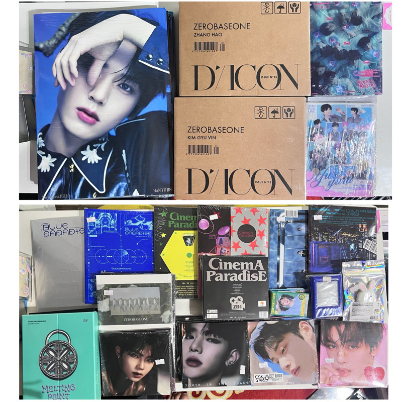 ZEROBASEONE Album (ZB1) [BLUE PARADISE] SYNTHESIS - Kpop Store | Shopee ...