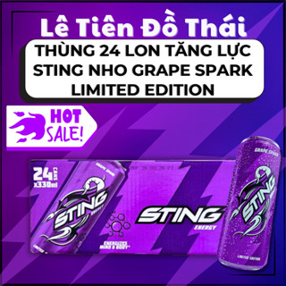Carton of 24 Cans 330ml Mix 2 Flavors Purple Sting Grape Spark Limited ...
