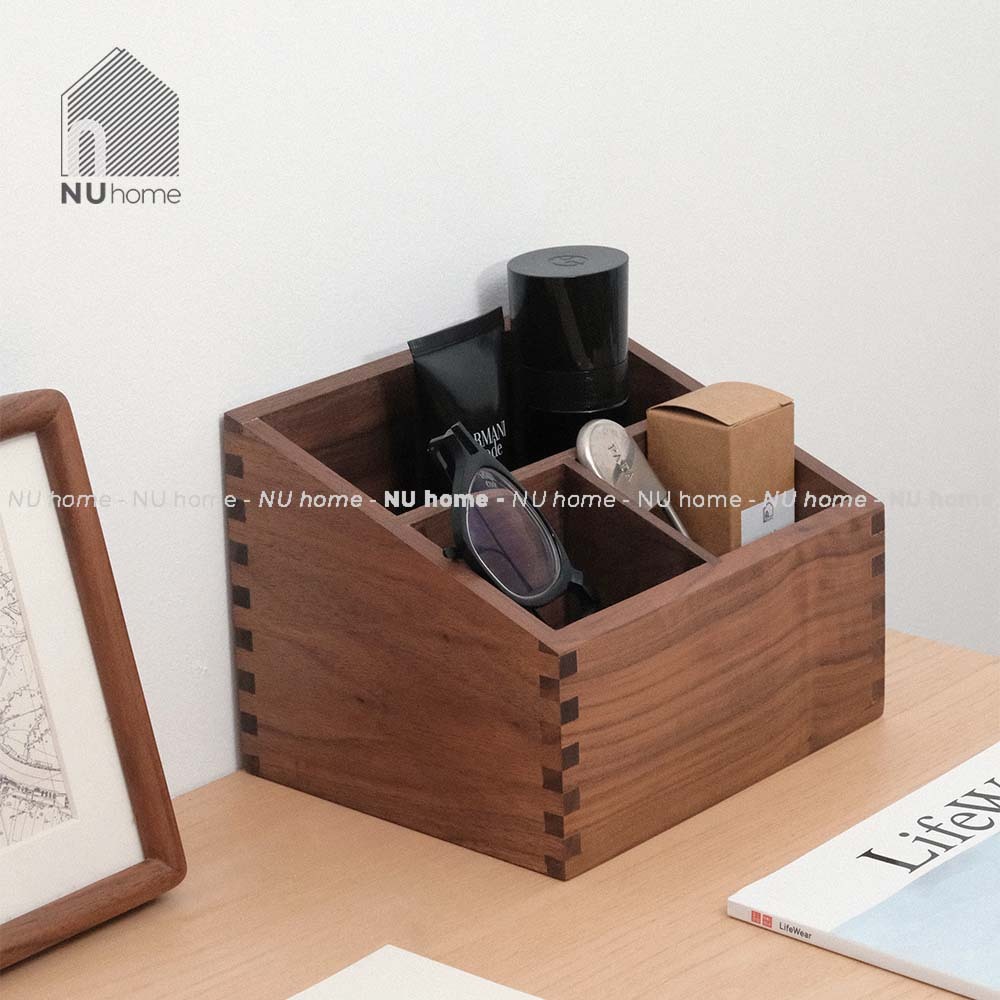 Three-compartment storage box - Remi | NU Home | Pen box, multi-purpose ...