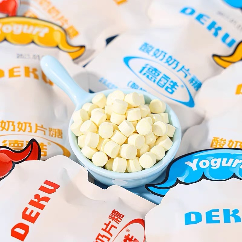 Combo 300g Deku Yogurt Tablets/ Deku Yogurt Candy Strawberry-Mango ...