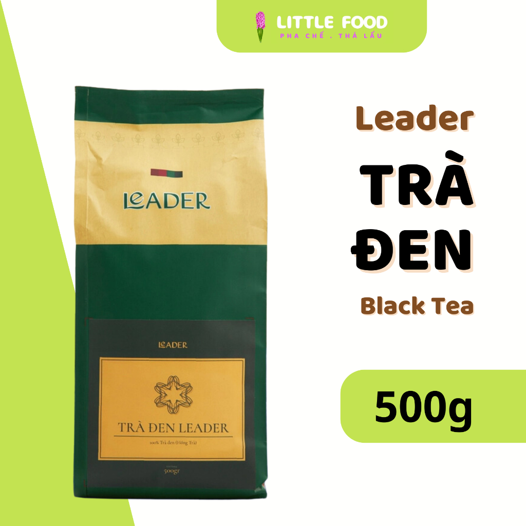 Leader black tea - 500GR package - Rich in traditional black tea flavor ...