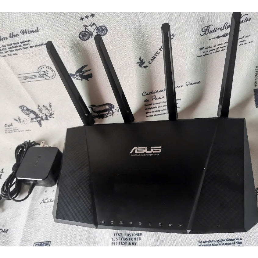 Used - WiFi Router, AiMesh Dual Band ASUS RT-AC87U - International ...