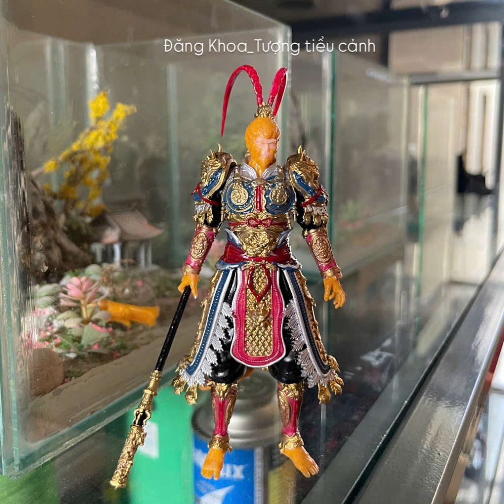Sharp 3D printed Black Myth Wukong, Legendary Sun Wukong model statue ...