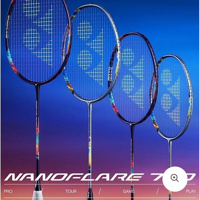 Genuine Yonex Nanoflare 700 Play / Game 4U badminton racket, with super ...