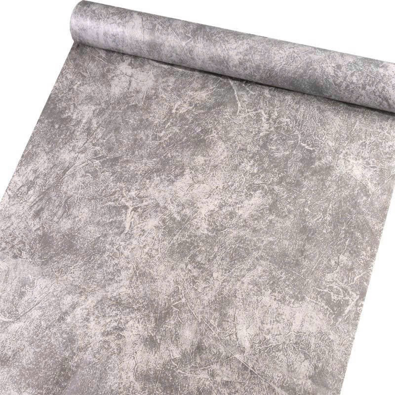 Roll 10 meters x 0.45m Wallpaper with pre-adhesive Concrete Cement ...