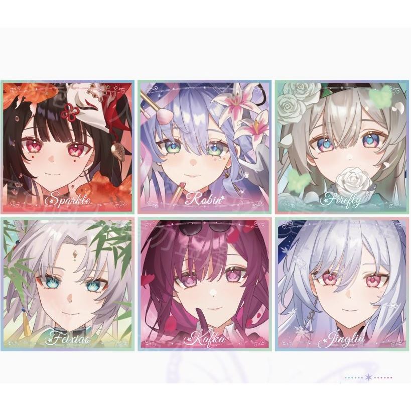 Honkai StarRail Merchs Set - HSR Theme Character Items - Many Waifus ...