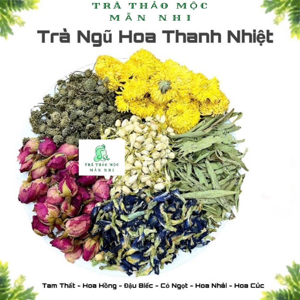 Five Flower Tea to Clear Heat& Cool the Liver (panax notoginseng ...