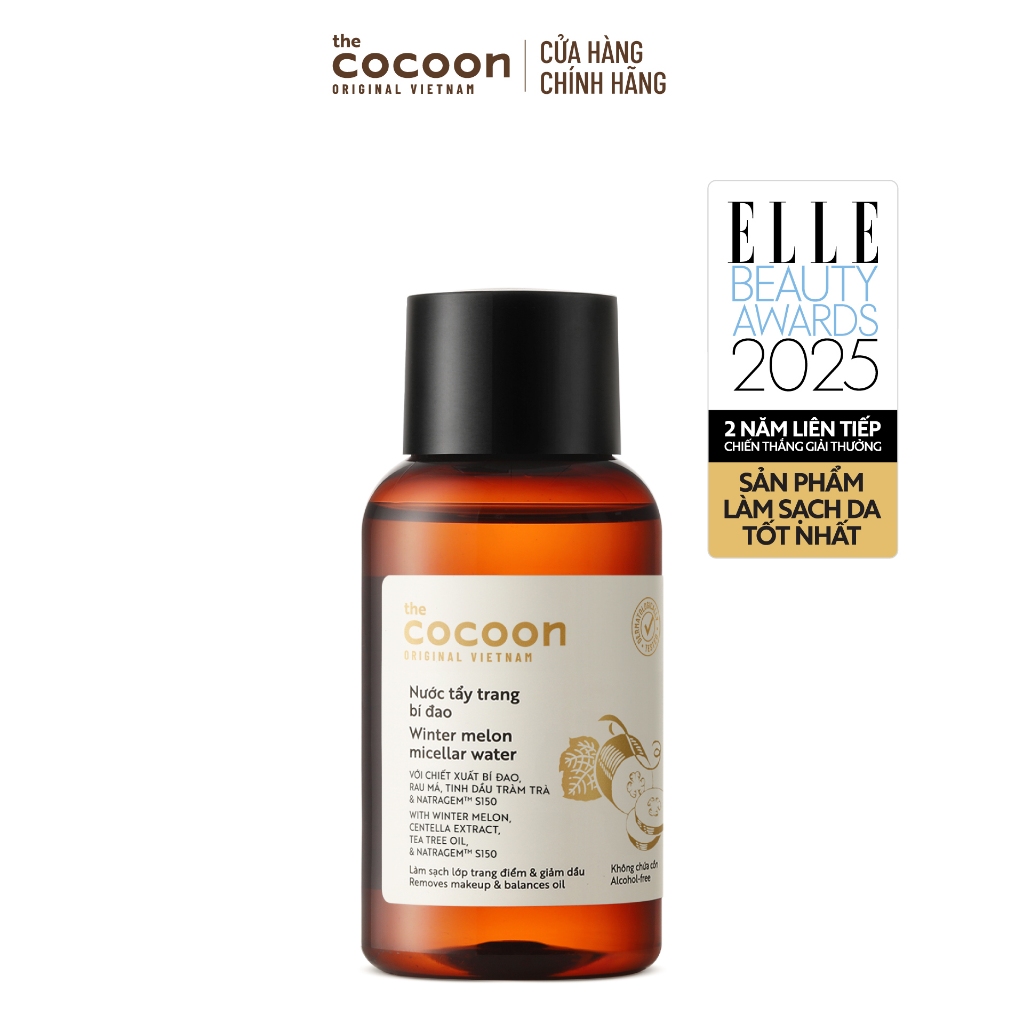Cocoon squash makeup remover removes makeup & reduces oil 140ml ...