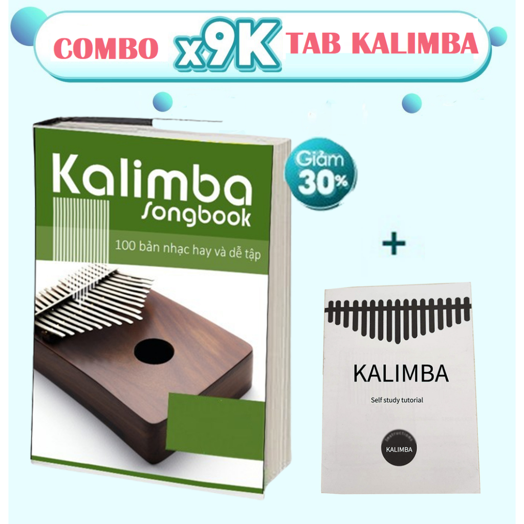 Kalimba Tab Combo - 100 Tabs for Kalimba 17, 21 keys and Tuning ...