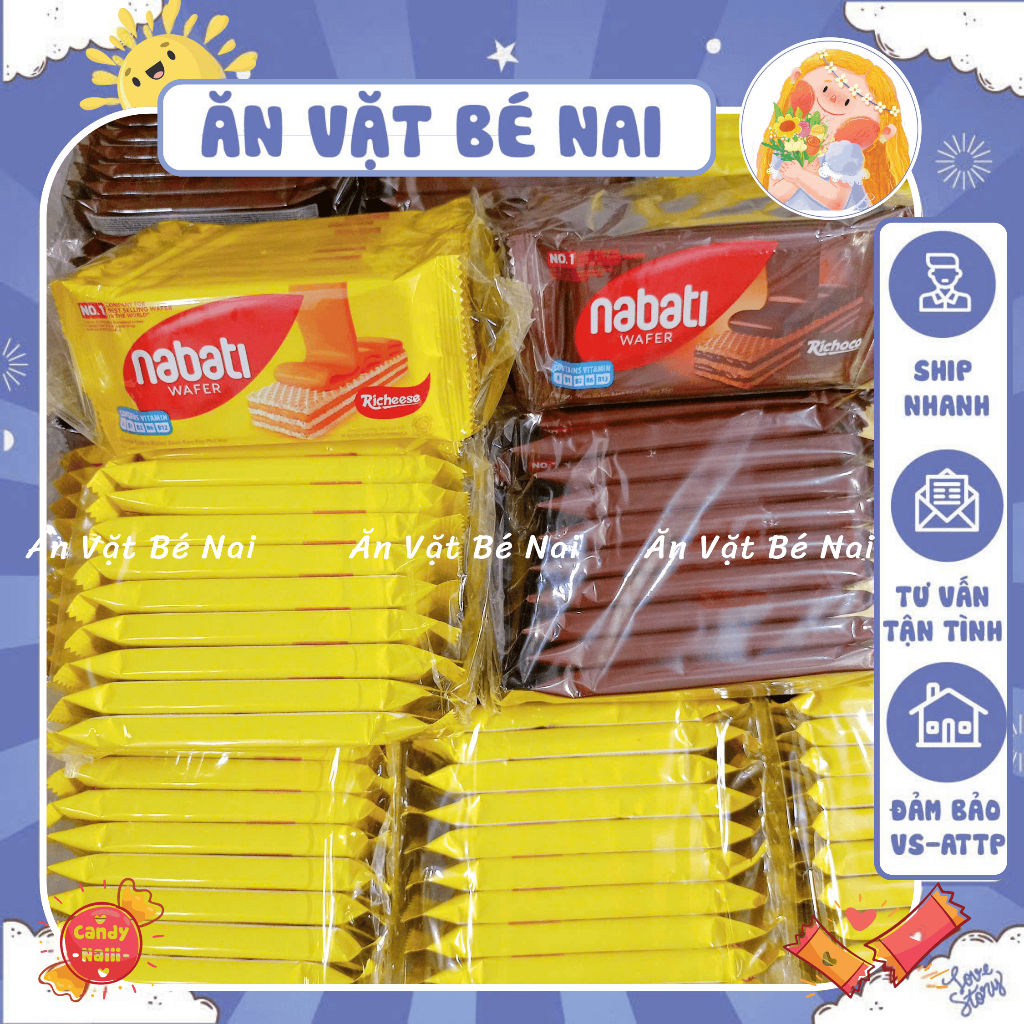 10 packs of Nabati Sponge Cake, Nabati Nextar Chocolate, Cheese flavor ...
