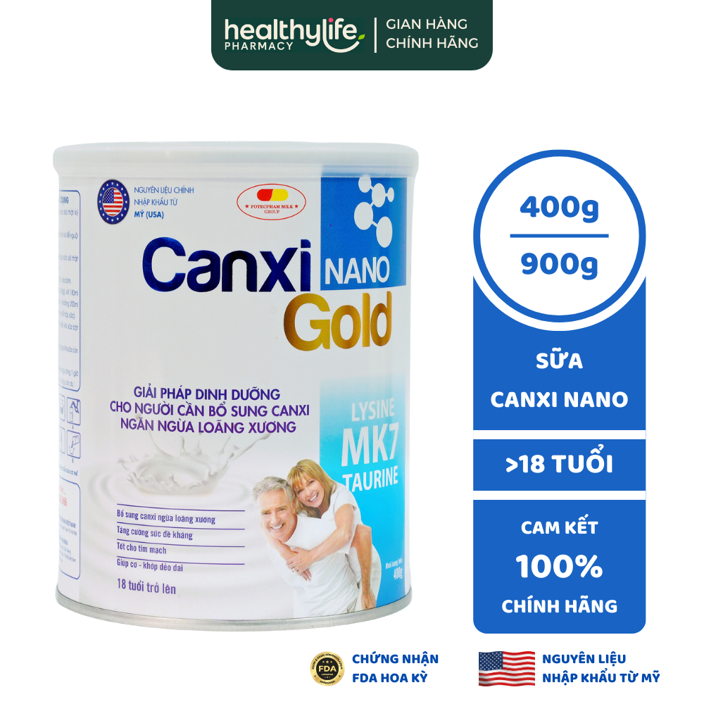 Nano Gold Calcium Milk supplements calcium to prevent osteoporosis and ...