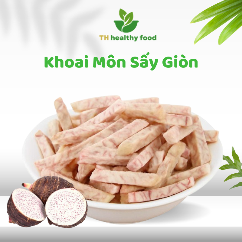 Crispy Dried Taro Without Sugar, Da Lat Specialty | Shopee Singapore