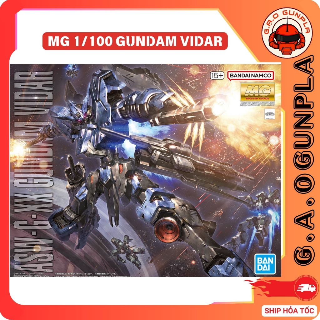 Genuine Bandai GUNDAM Assembly Model MG 1/100 GUNDAM VIDAR | Shopee ...