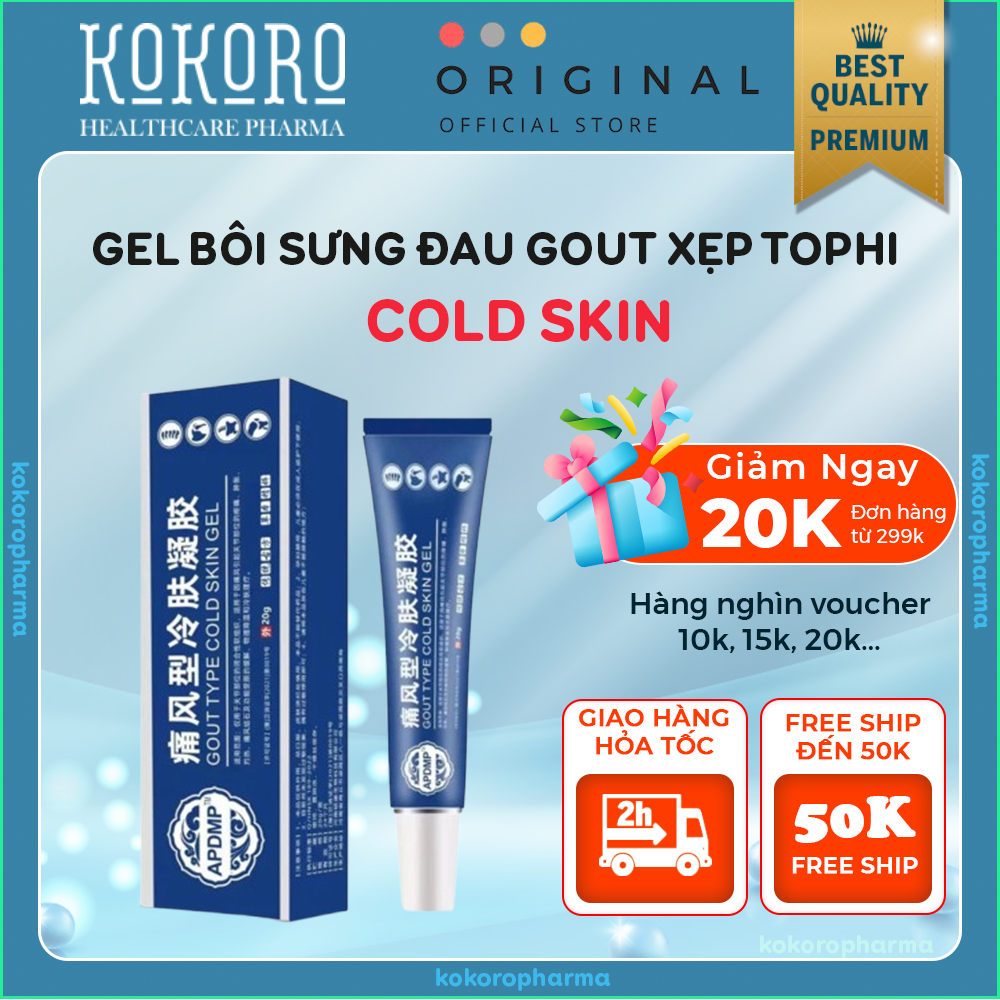 COLD Gel for Gout TYPE COLD SKIN – COLD SKIN Gel Effectively Relieves ...
