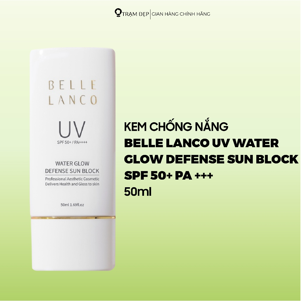 Belle Lanco Water Glow Defense Sun Block (50ml) | Shopee Singapore