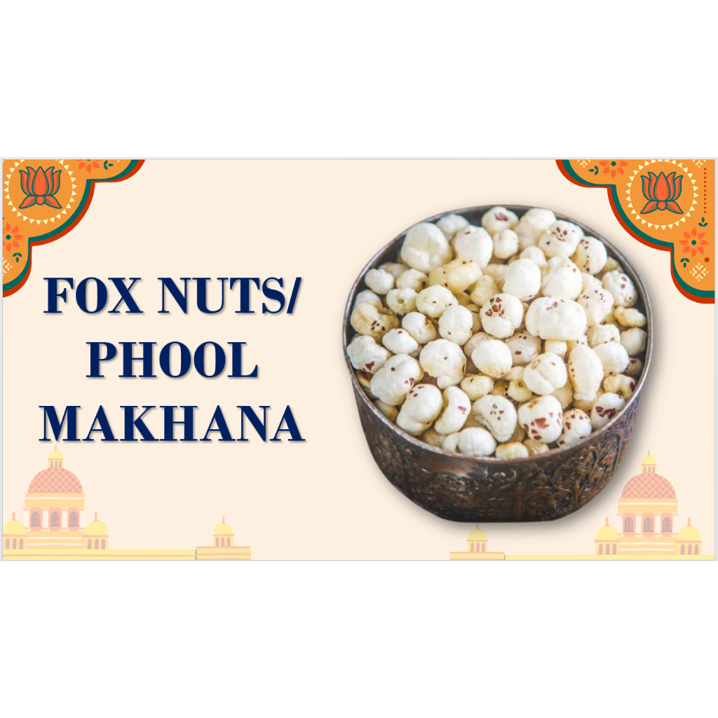 POPPED LOTUS SEEDS – FOX NUTS/ PHOOL MAKHANA 200G | Shopee Singapore