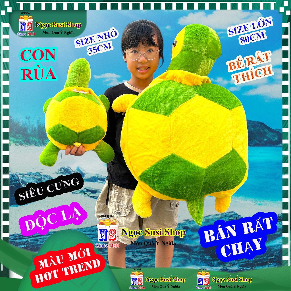 Super Huge Turtle Teddy Bear – Cute Stuffed Animals for Children To Hug ...