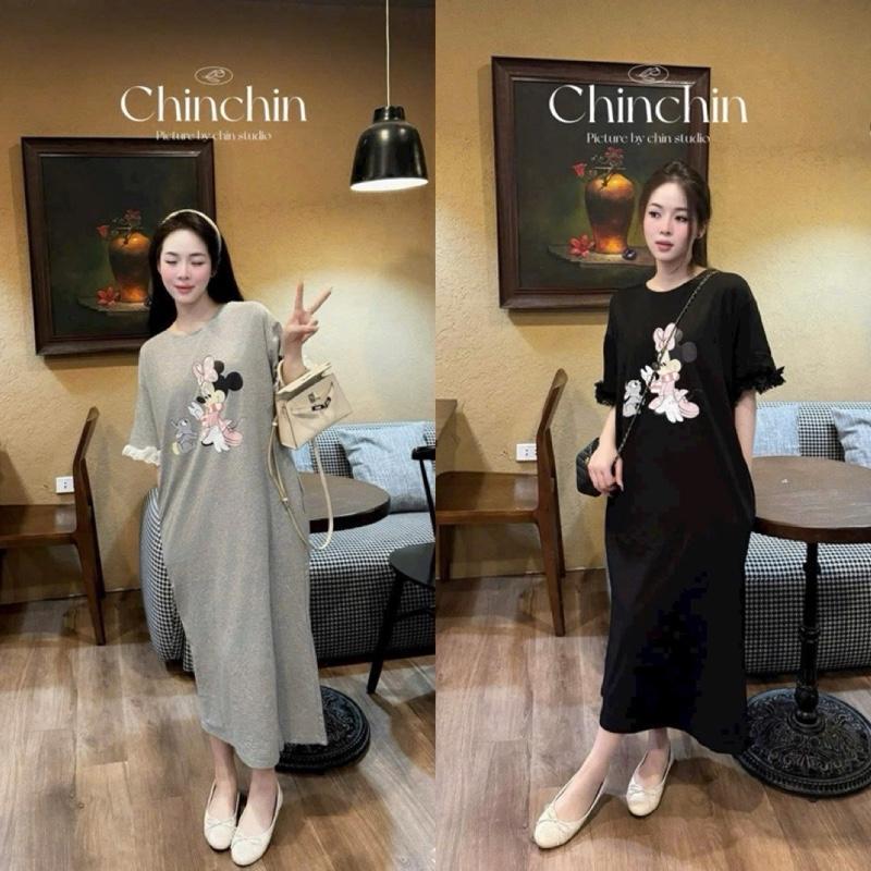 Mickey Lace Sleeve Gown – Cute, Comfortable, Gen Z Pregnant Mother ...