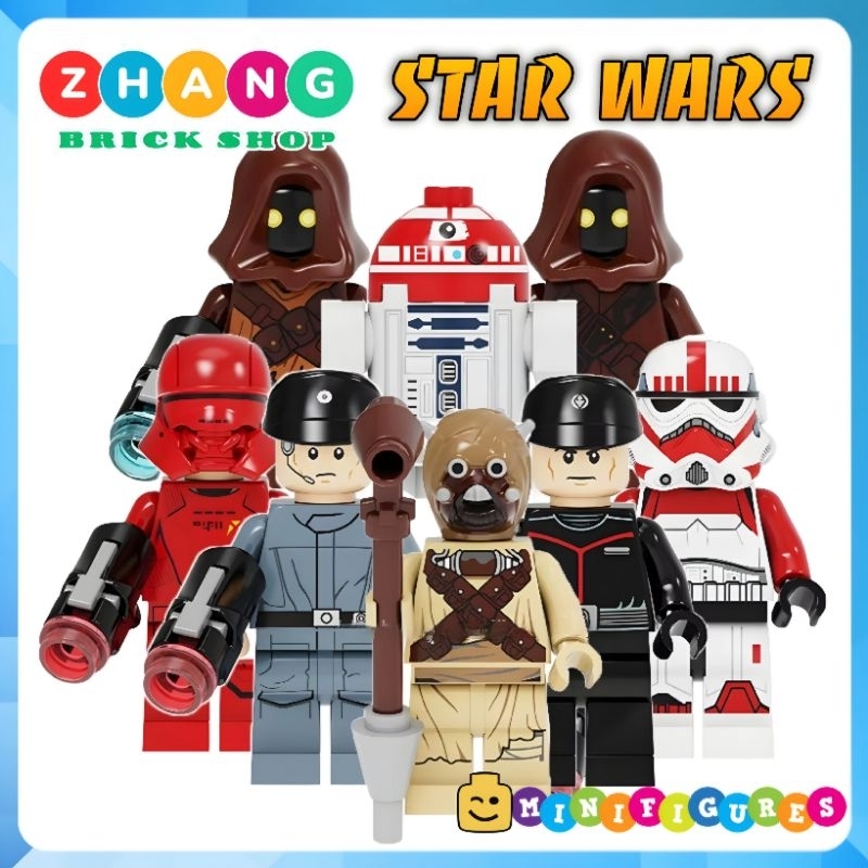 Star Wars puzzle toy includes Storm Trooper - Imperial Crew Astromech ...