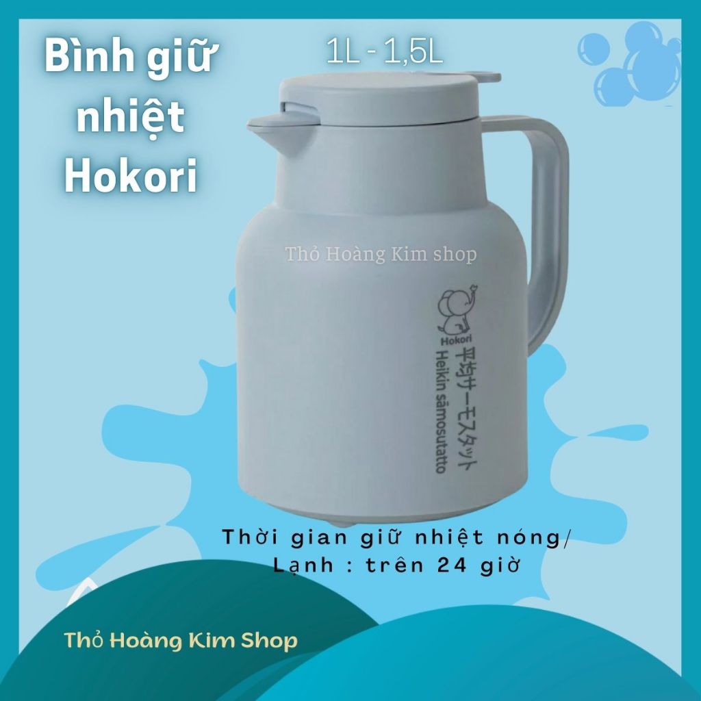 Genuine Hokori thermos, high quality VIET JAPAN plastic HOKORI thermos ...