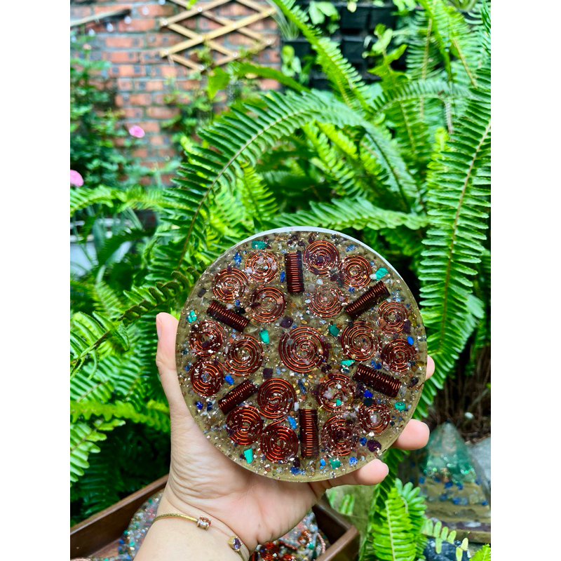 Orgonite energy purification and charging disc | Shopee Singapore
