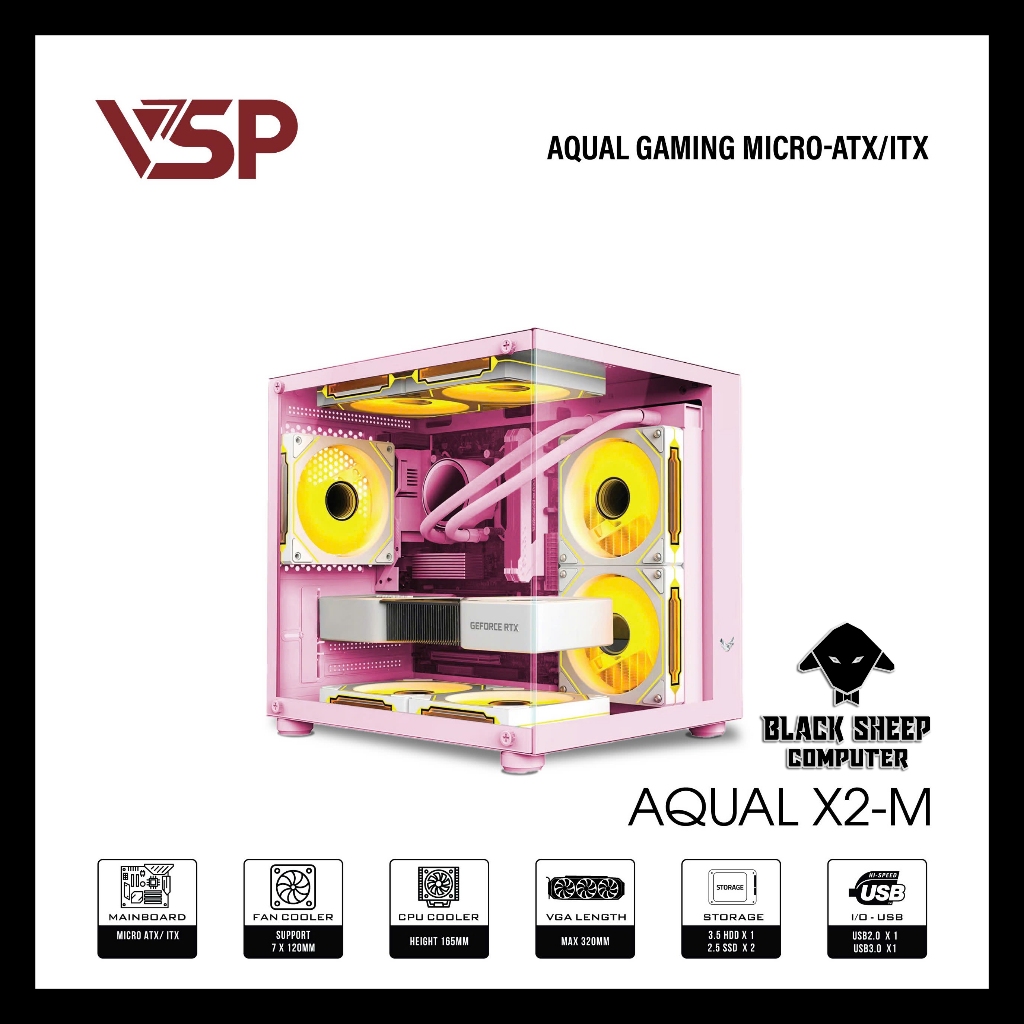 VSP AQUAL X2 Case - M PINK | Shopee Singapore