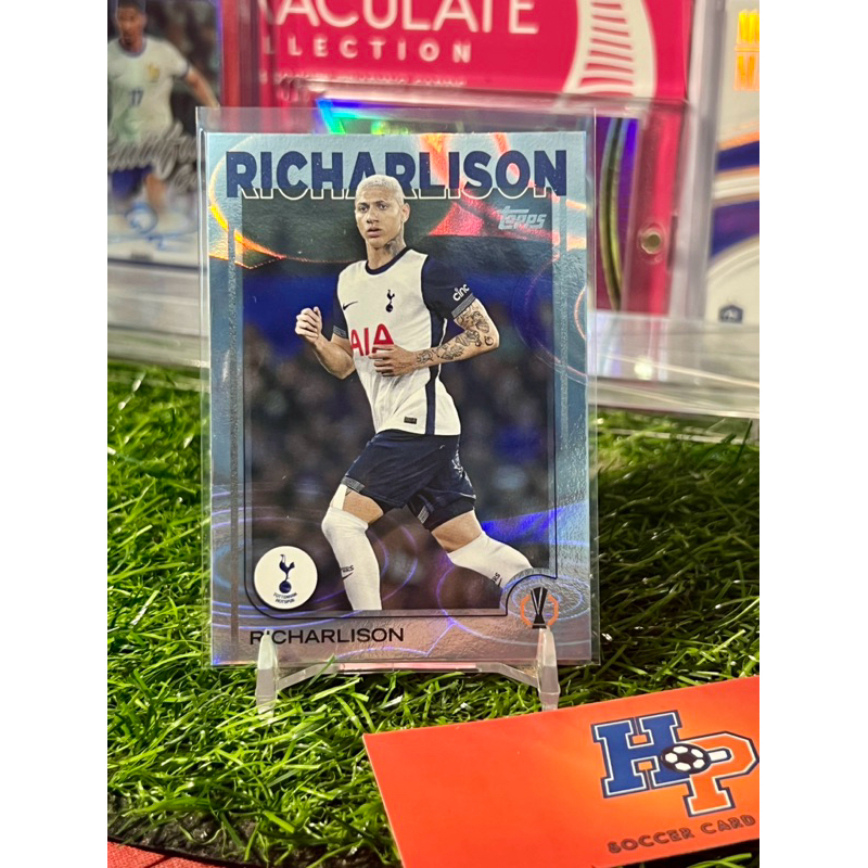 Richarlison Raindrop Topps UCC 2024/25 Football Card | Shopee Singapore