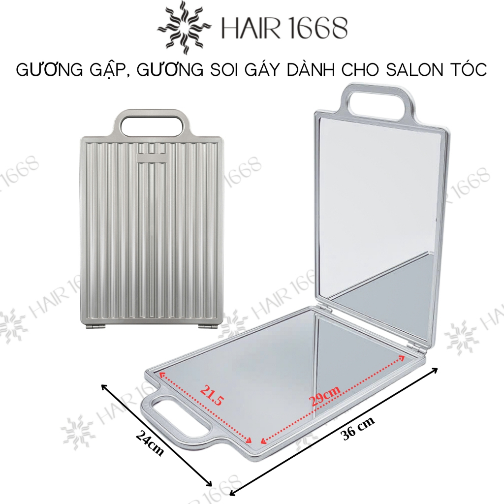 Folding mirror behind the neck specialized for hair salons, mirror ...