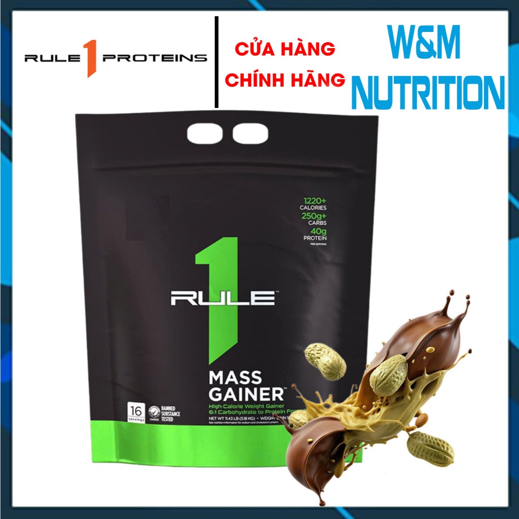 Rule 1 Mass Gainer 12lbs – Weight Gain, Muscle Gain, High Strength ...