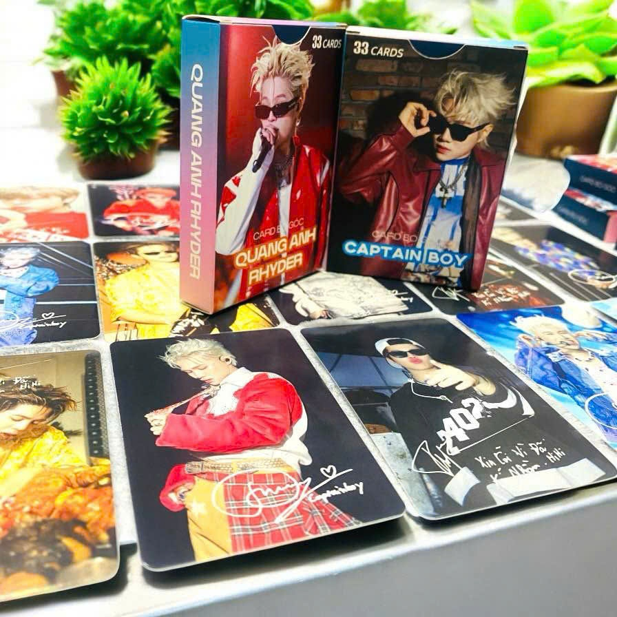 [VER2] QUANG ANH RHYDER MIX BOX + CAPTAIN Say Hi Brother 33 Signed ...
