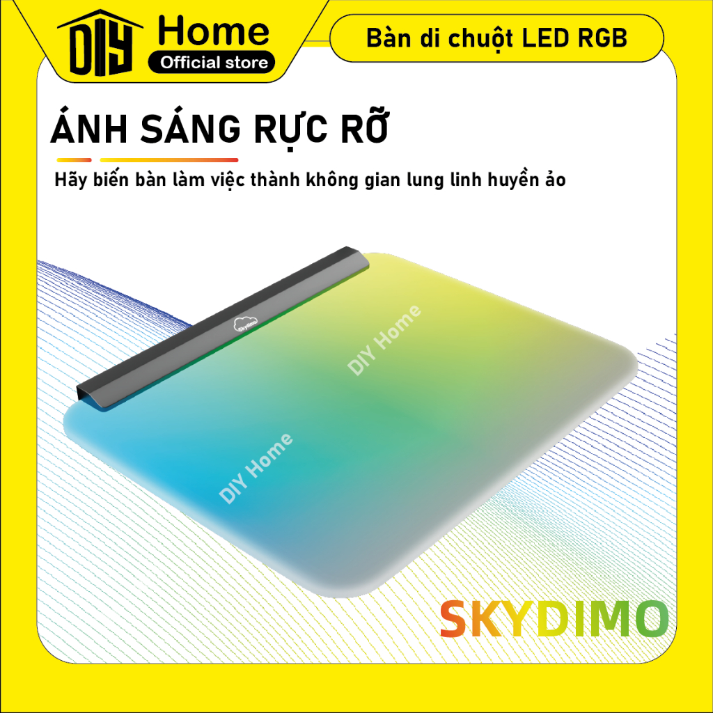 [ Newly launched ] Skydimo high-end RGB led mouse pad with vibrant led ...