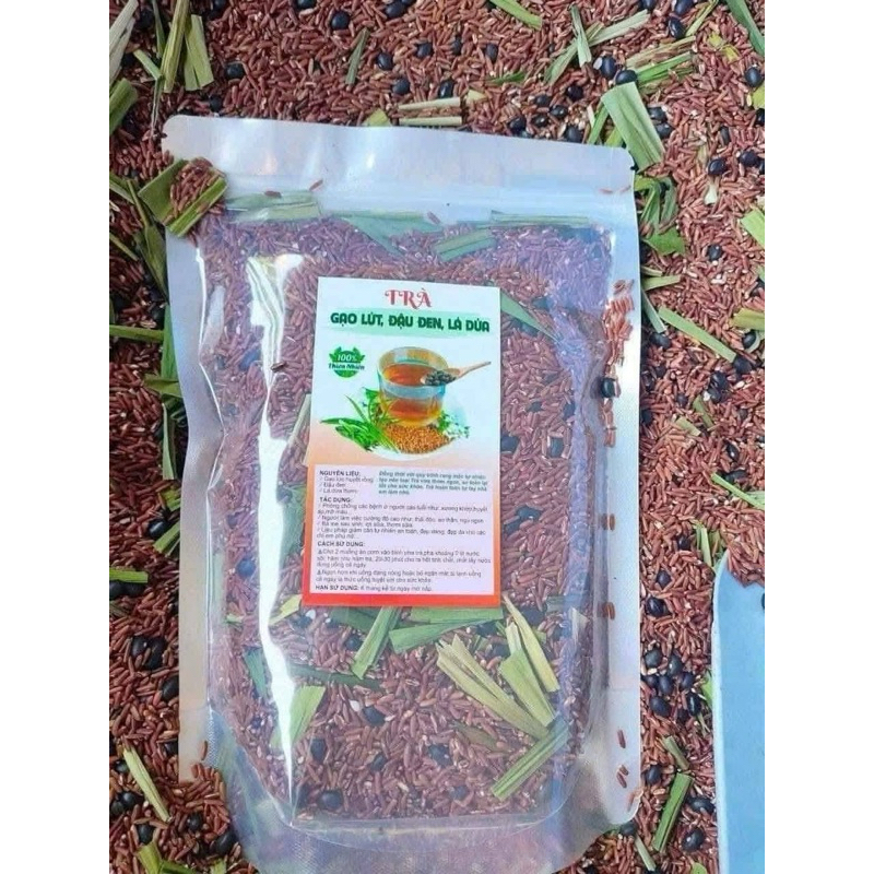 BROWN RICE TEA WITH BLACK BEANS AND PINEAPPLE LEAF - 1kg | Shopee Singapore