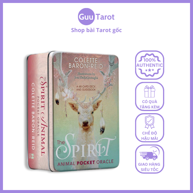 Spirit Animal Oracle Deck – Pocket Edition (Guu Tarot Shop) | Shopee Singapore