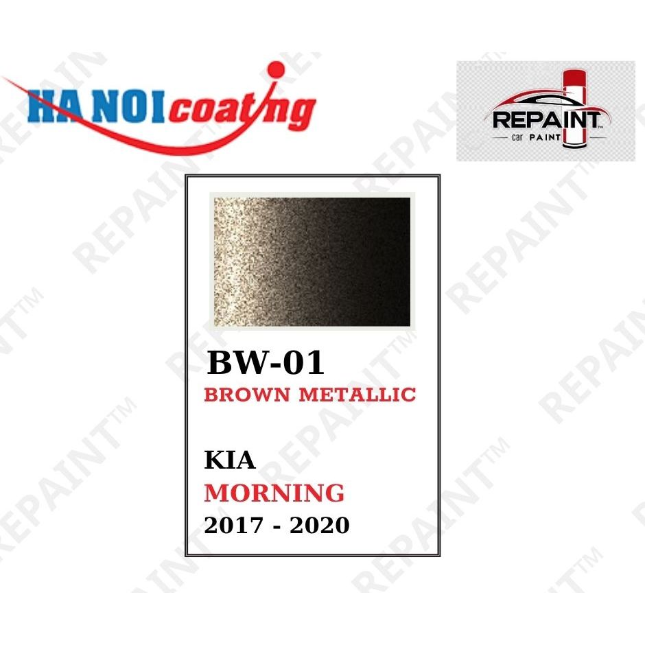 Scratch Removal Spray Paint for KIA MORNING, METALLIC BROWN, color code ...