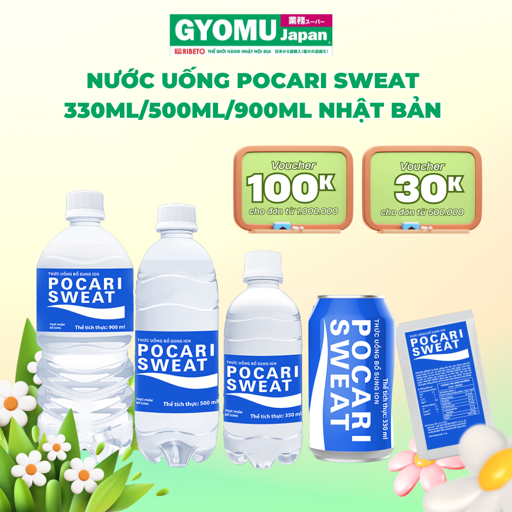 Pocari Sweat ionized mineral water, Japanese pocari water - Gyomu Japan ...