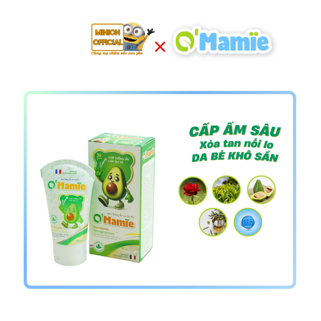 O'Mamie Baby Moisturizing Cream helps keep baby's skin soft, smooth and ...