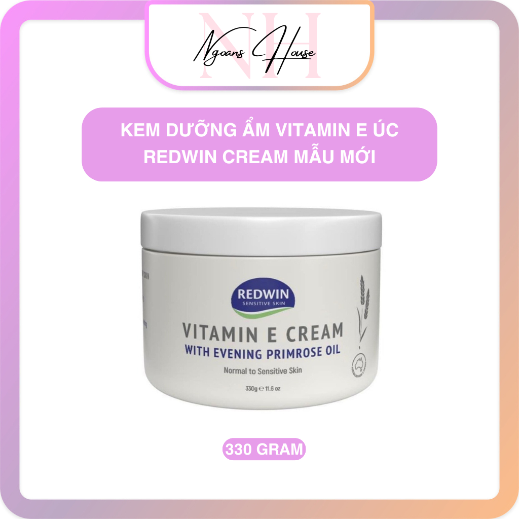 Australian Vitamin E Moisturizer Redwin Cream 330g New Model | Shopee ...