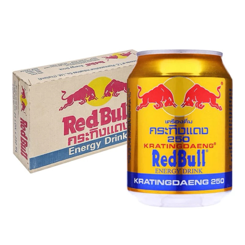 Red Bull Energy Drink (Red Bull) Made in Thailand 24 Cans 250ml ...